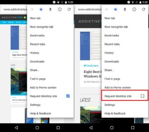 How To Request The Mobile Site In Chrome Mobile