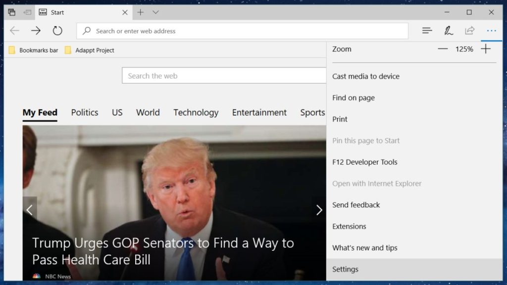 How To Export Bookmarks From Microsoft Edge In Windows 10