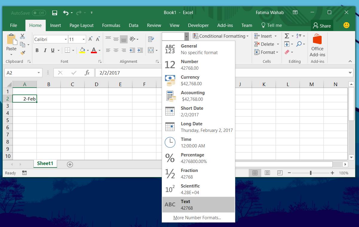 How To Stop Numbers Converting To Date In MS Excel How To Stop Numbers Converting To Date In MS Excel