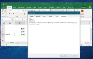 How To Lock Excel Cells With Formulas To Prevent Editing