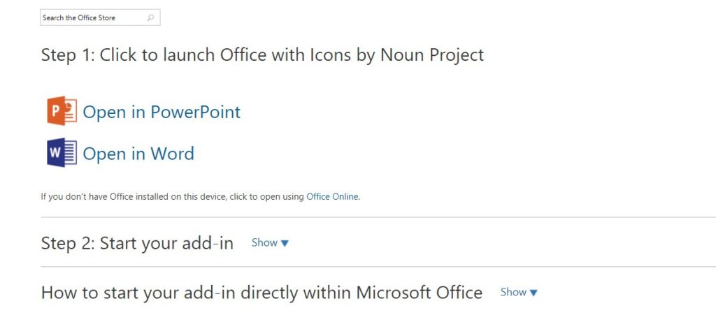 Get The Noun Project Add-in For MS Word And PowerPoint