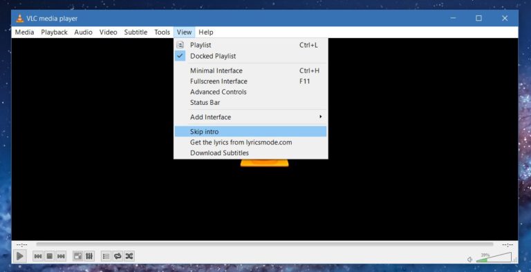 How To Skip Intros For TV Shows In VLC Player