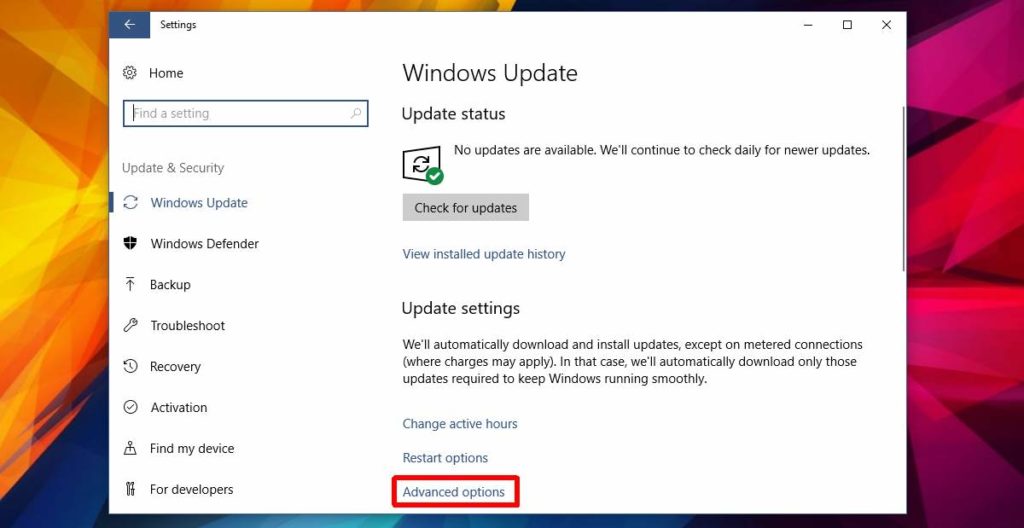 How To Limit Bandwidth For Windows Updates In Windows 10