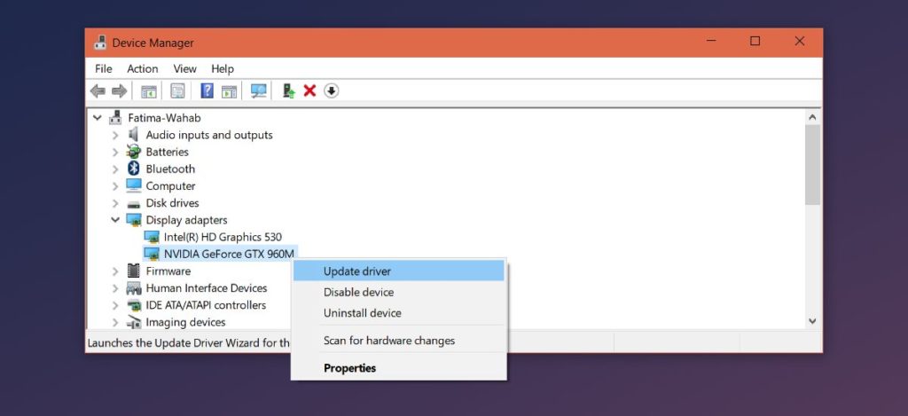 No "Run With Graphics Processor" Option In The Right-click Context Menu