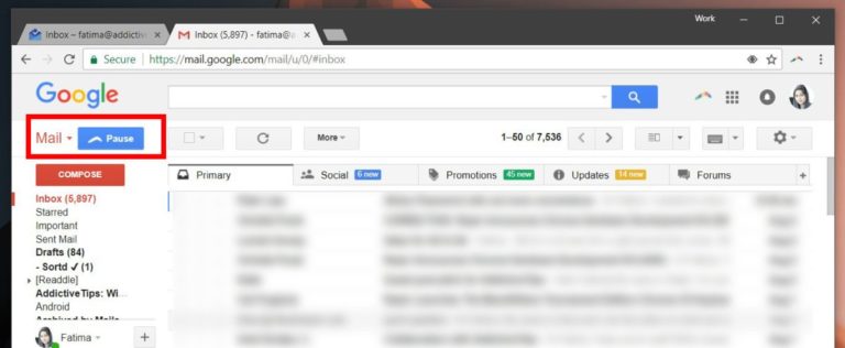 How To Temporarily Pause Emails In Gmail
