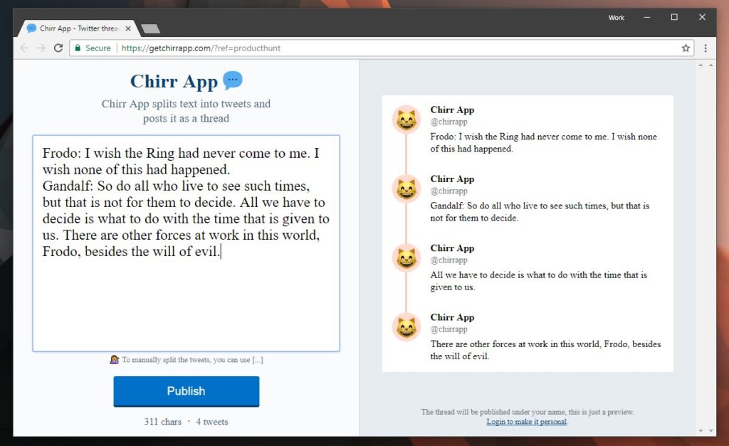 How To Create A Twitter Thread From A Long Tweet
