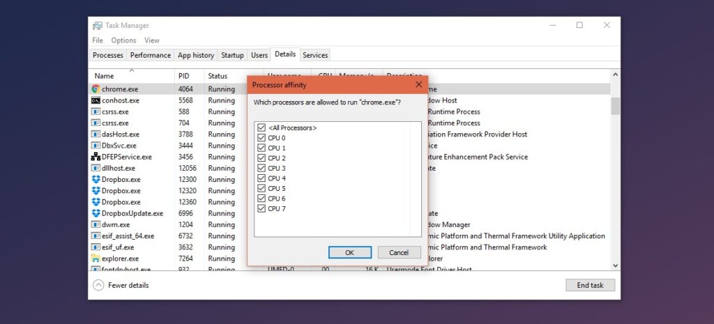Find The Number Of Cores In A Processor, And Limit Core Use By Apps
