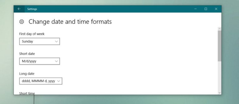 How To Set First Day Of The Week In Windows 10