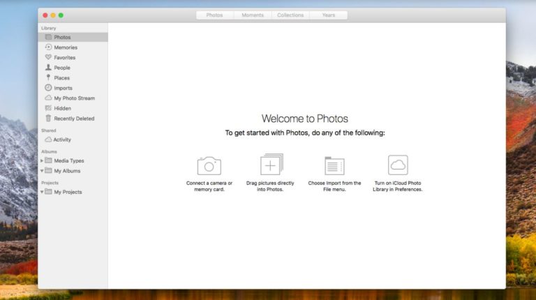 How To Show/Hide Photos In The Photos App In macOS