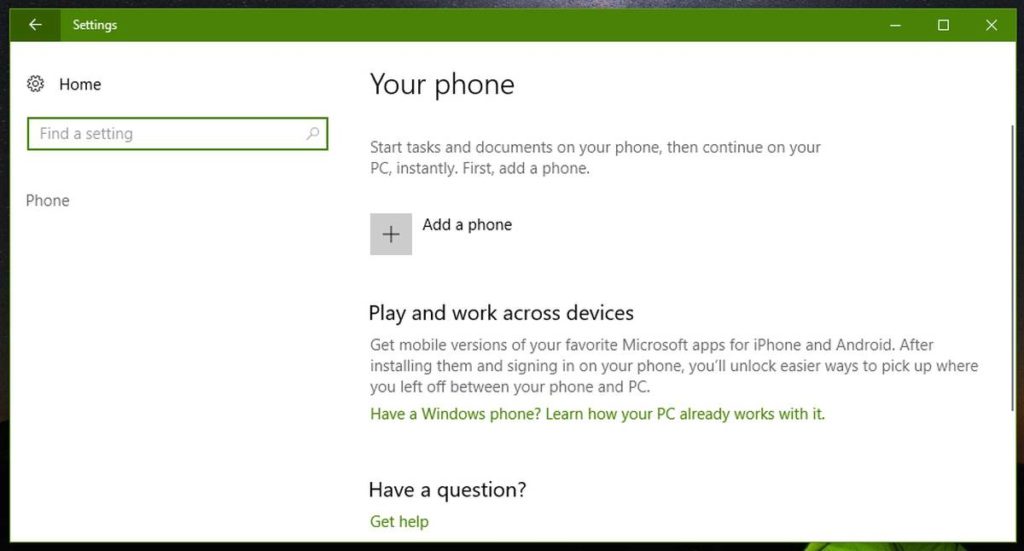 How To Connect Your Phone To Windows 10