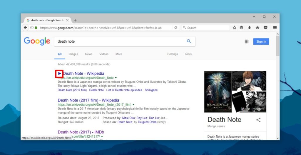 How To Restore Google Instant Search Keyboard Shortcuts