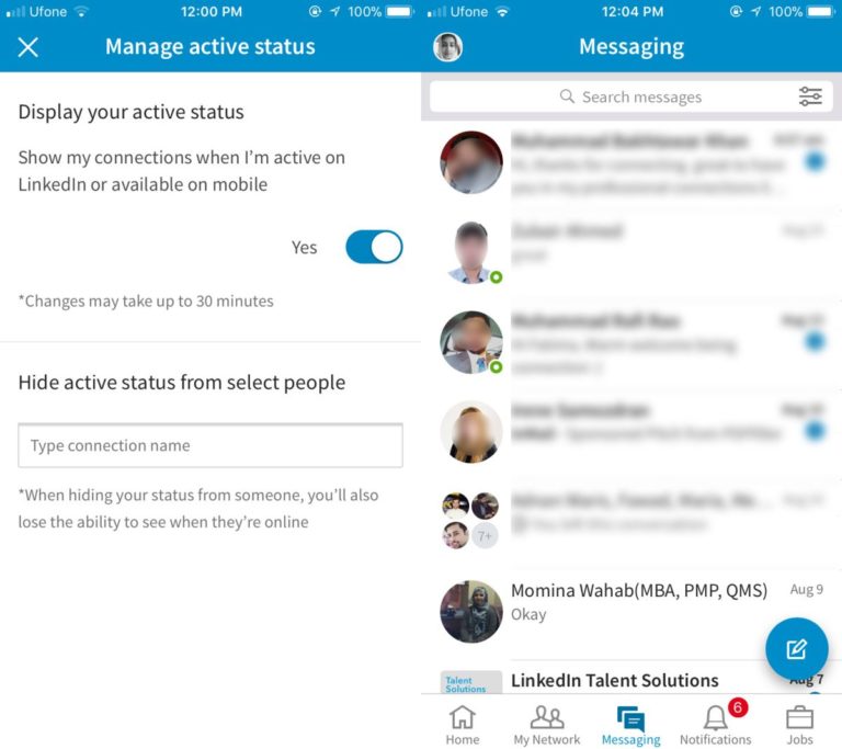How To Change Your Active Status On LinkedIn