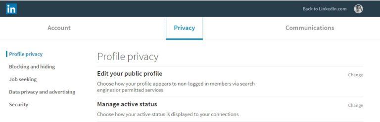 How To Change Your Active Status On LinkedIn