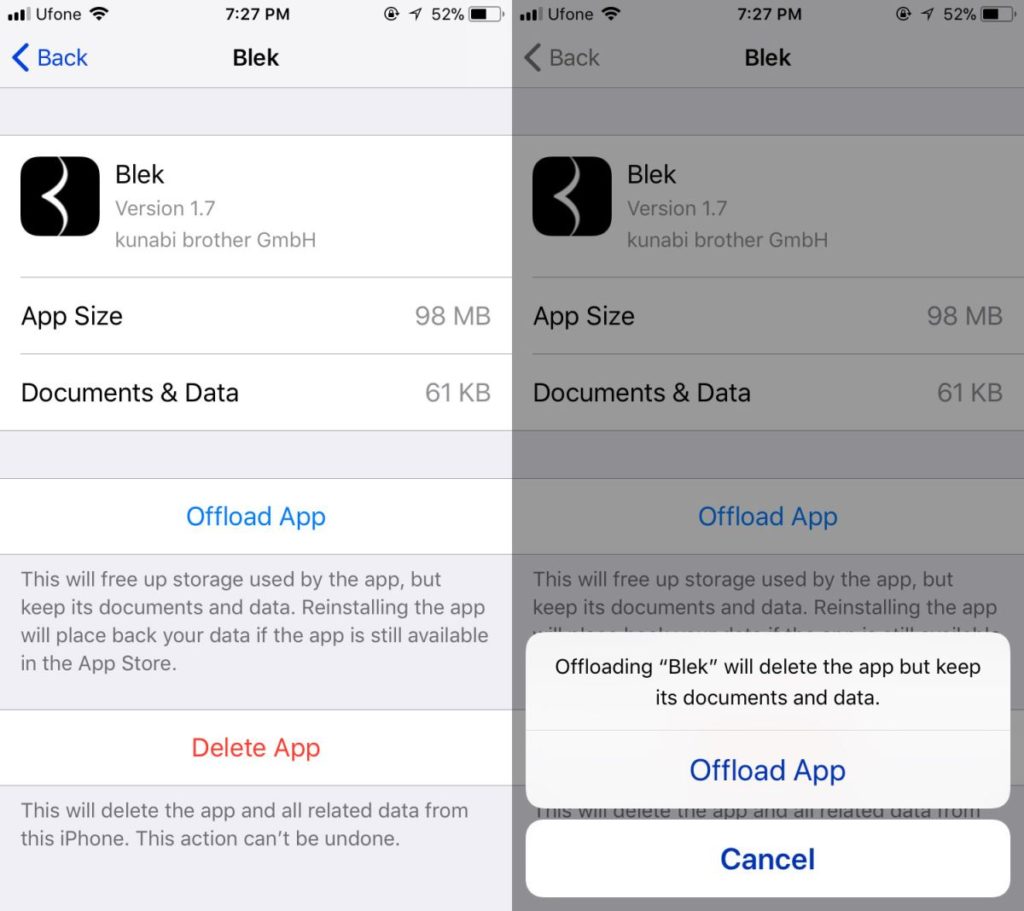 How To Offload Unused Apps In iOS 11