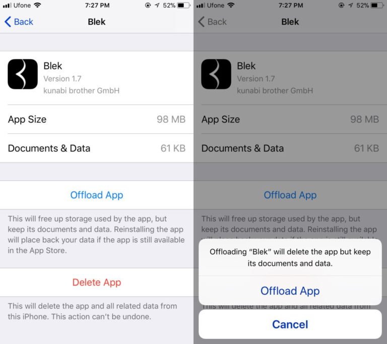 How To Offload Unused Apps In iOS 11