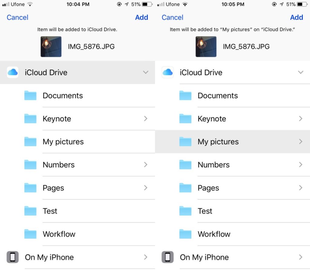 How To Save Photos To The Files App In iOS 11