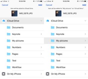 How To Save Photos To The Files App In iOS 11