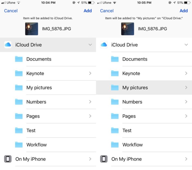 How To Save Photos To The Files App In IOS 11 how-to-save-photos-to-the-files-app-in-ios-11