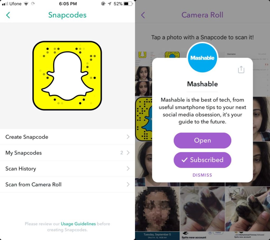 How To Scan A Snapcode Saved To Your Camera Roll