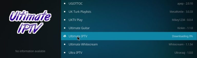 Ultimate IPTV on Kodi: How to Install and Quick Review