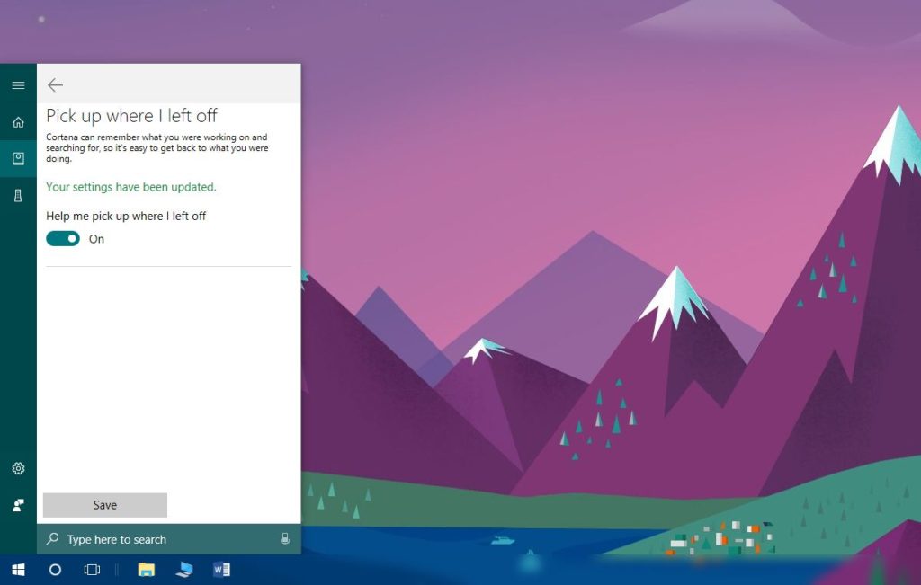 Pick Up Where I Left Off: A Time-Saving Feature in Windows 10