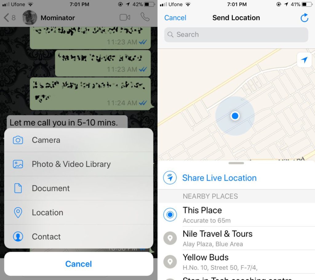 How To Share Your Live Location On Whatsapp How To Share Your Live Location On Whatsapp