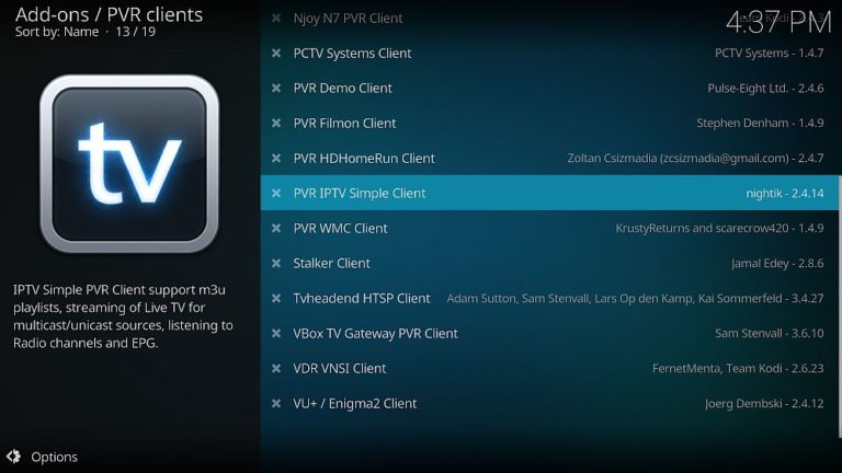 How to Setup PVR IPTV Simple Client on Kodi