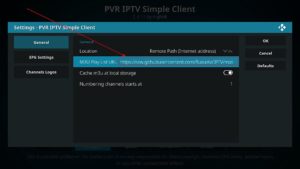 How to Setup PVR IPTV Simple Client on Kodi