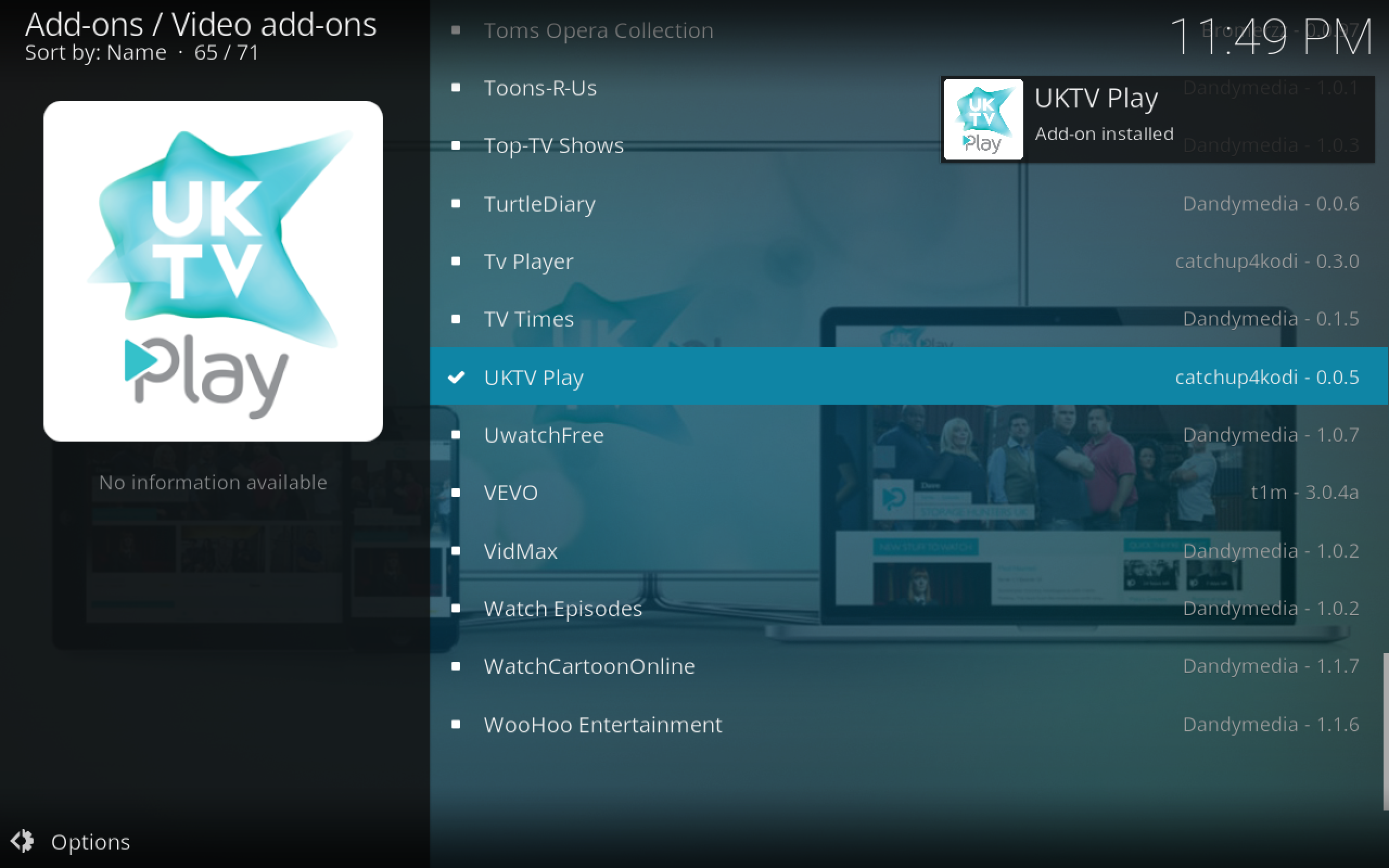 UKTV Play On Kodi How To Install UKTV Play Add on Quick Guide