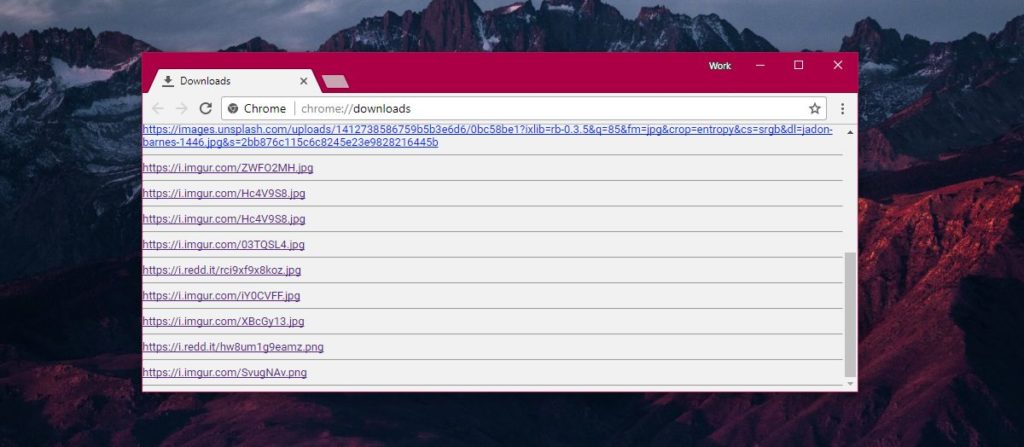 How To Export Download Links From Chrome