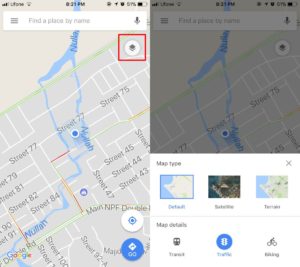 How To View Blockades And Traffic Jams In Google Maps