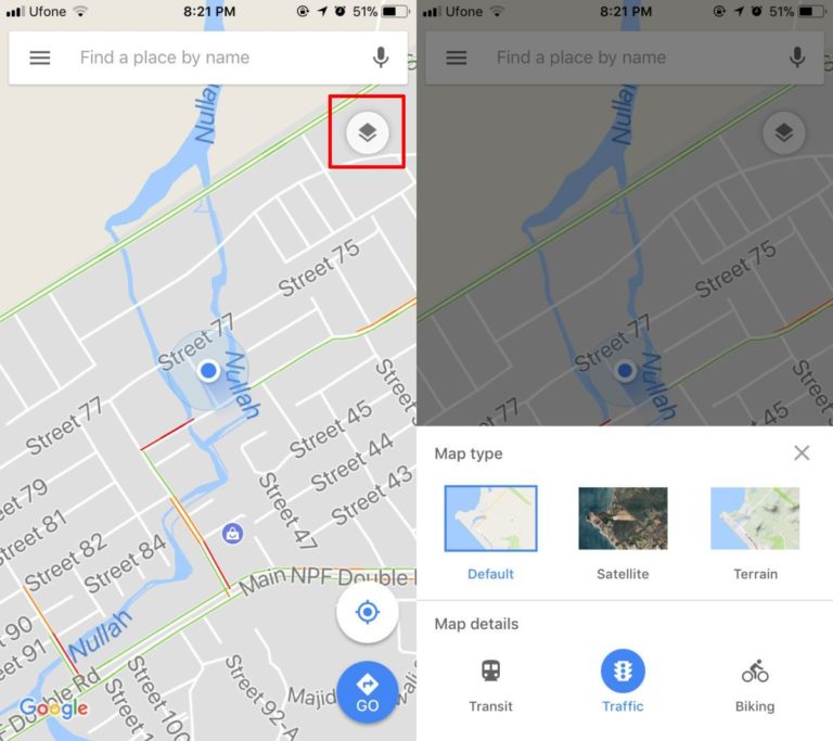 How To View Blockades And Traffic Jams In Google Maps