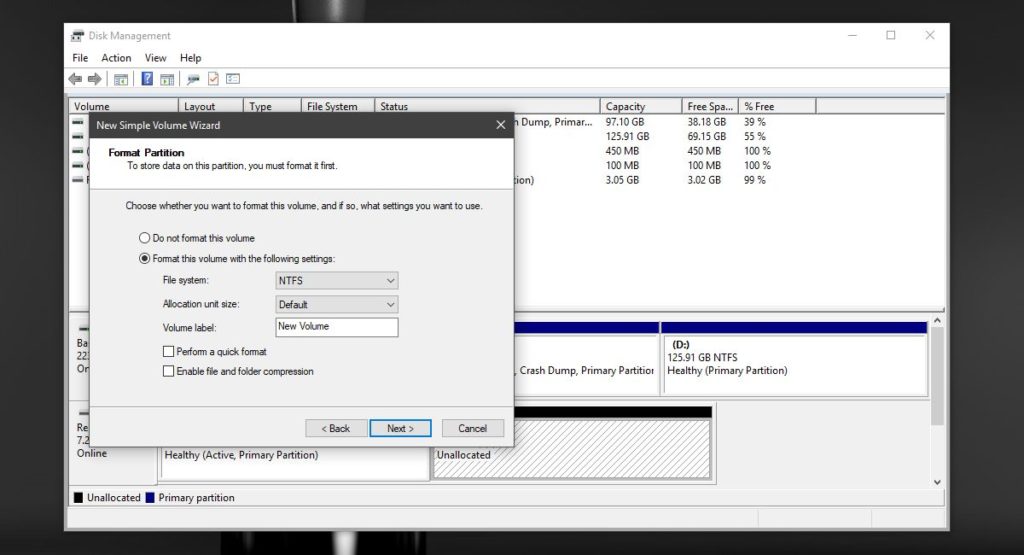 How to Partition a USB or SD Card in Windows 10
