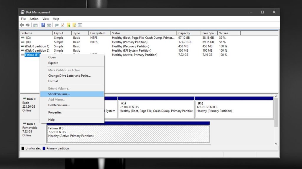 How to Partition a USB or SD Card in Windows 10