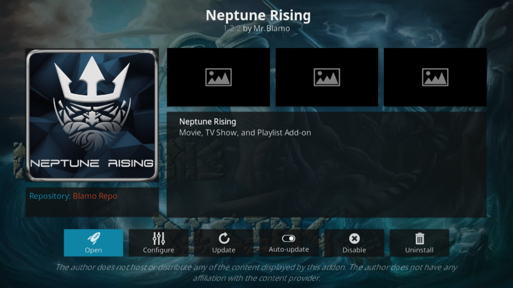 Neptune Rising Add-on for Kodi - A New Covenant Fork