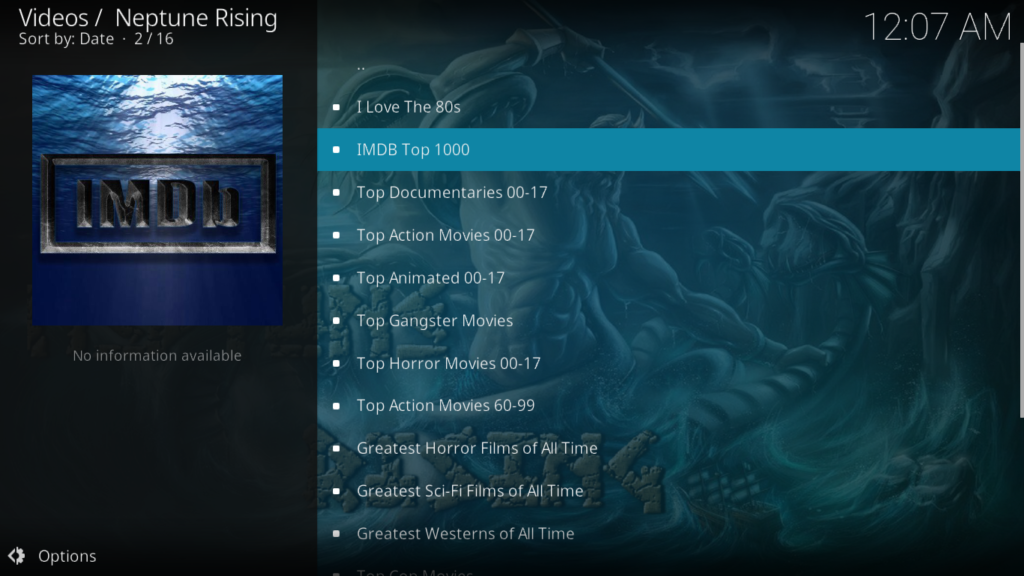 Neptune Rising Add-on for Kodi - A New Covenant Fork