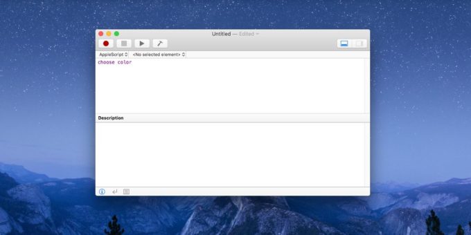 How To Use The Color Picker In macOS As A Stand Alone App
