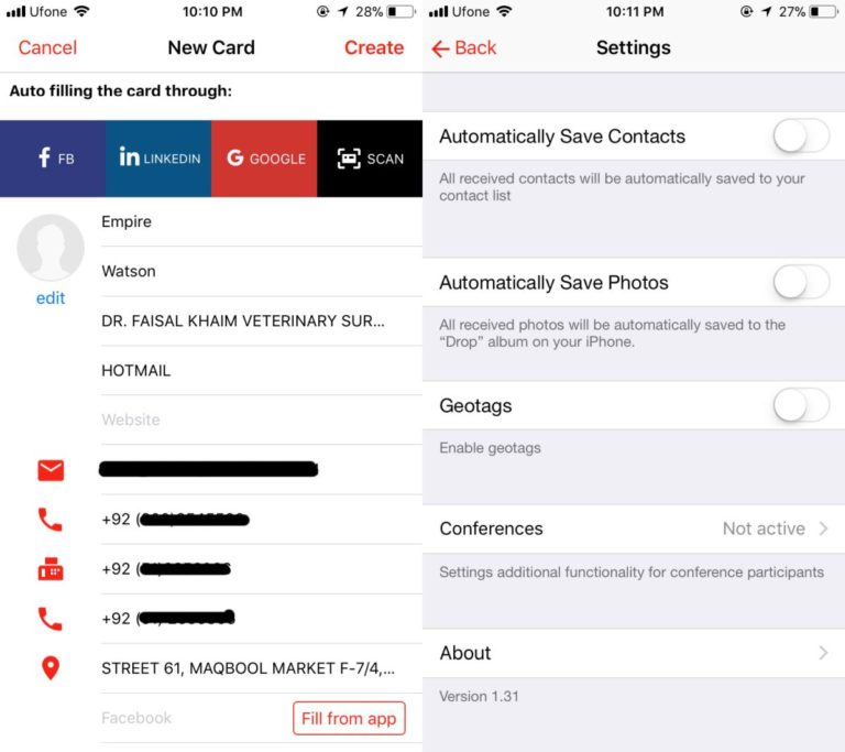 How To Scan A Business Card And Save It To Your Contacts