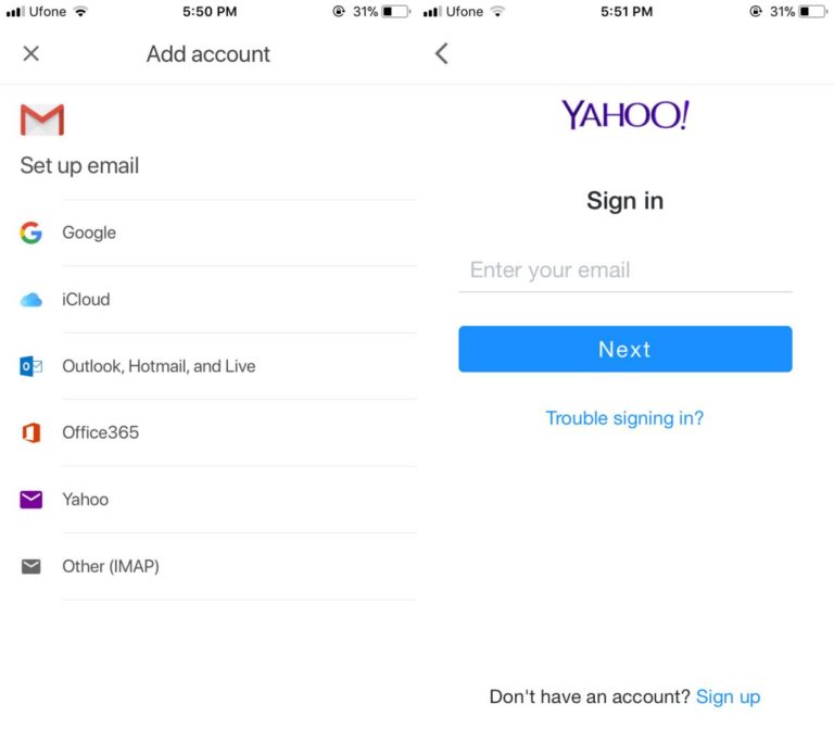 How To Add A Third Party Or IMAP Email To Gmail On iOS