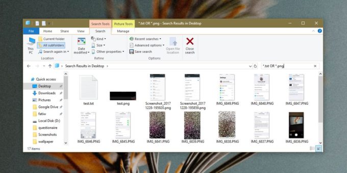 How To Search Multiple File Types In File Explorer