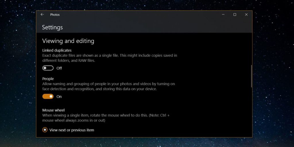 How To Disable Face Detection And Recognition In Photos In Windows 10