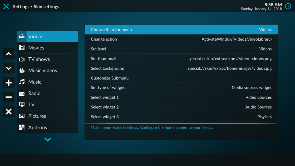 How to Customize Kodi Menu Options (Change How the Menu Looks)