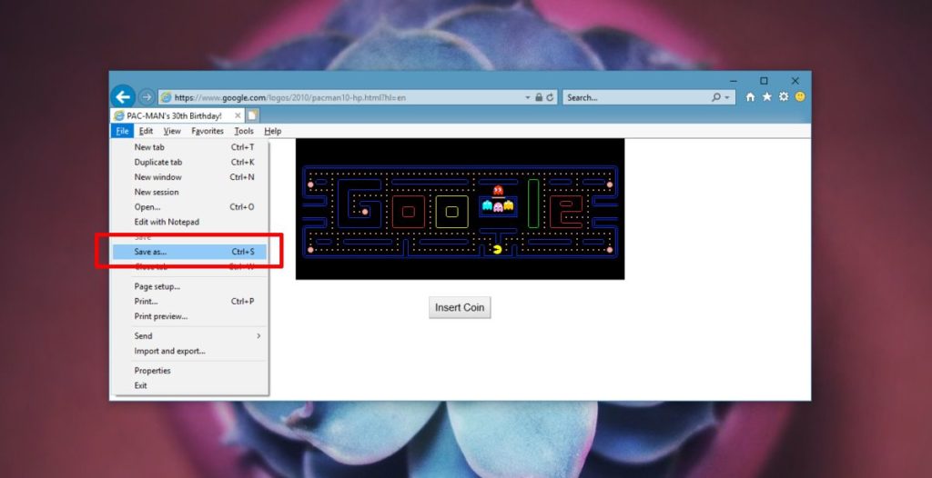 How To Save A Google Doodle Offline