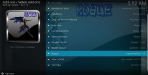 Rogue Kodi Addon: How to Install Rogue for On-demand Content