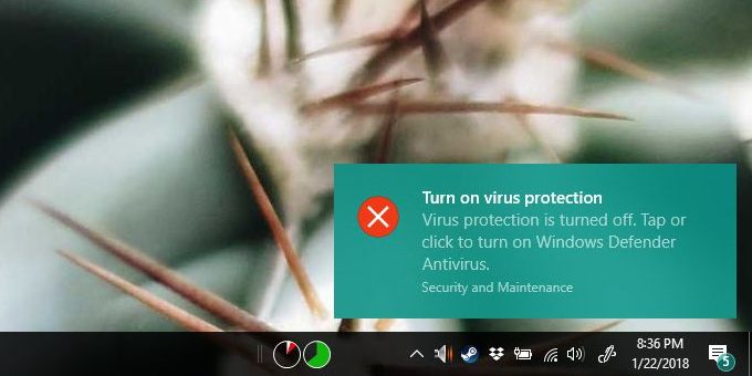 How To Toggle Windows Defender Real-Time Protection In Windows 10