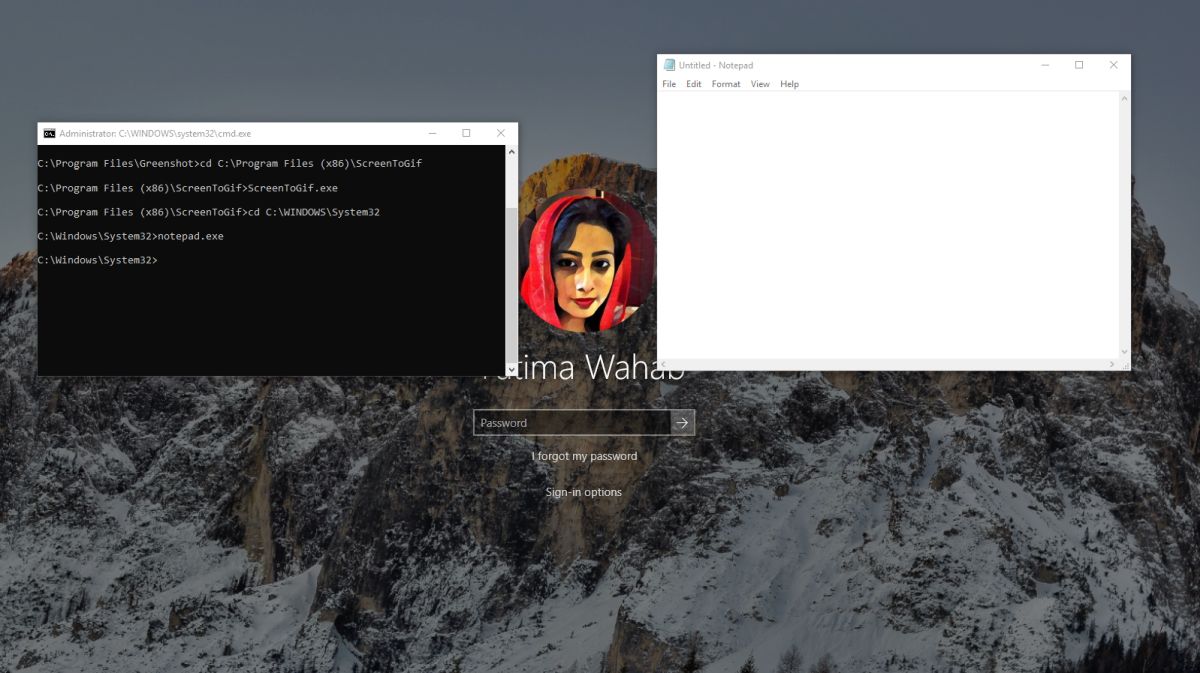 How To Run An App On The Login Screen In Windows 10