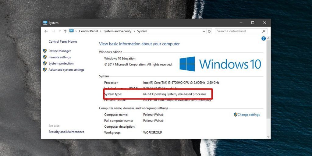 How To Check If Your Processor Is 32-bit Or 64-bit