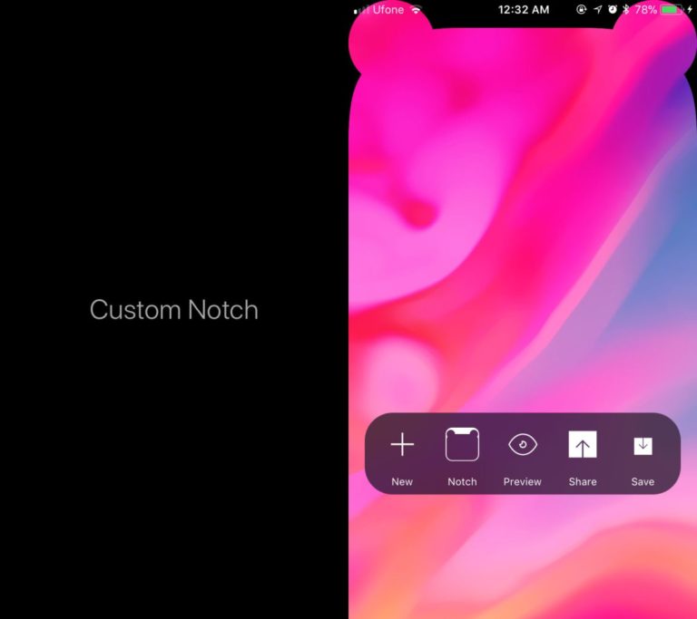 How To Customize The Notch On iPhone X