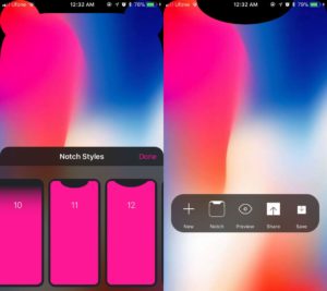 How To Customize The Notch On iPhone X