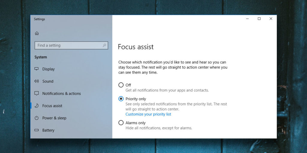 How To Customize Quiet Hours, Now Focus Assist On Windows 10